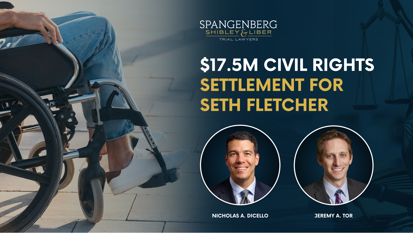 Nick DiCello and Jeremy Tor Win $17.5 Settlement in Civil Rights Case